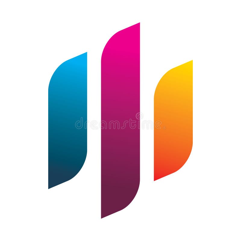 Creative Color Chart Logo Design Stock Vector - Illustration of ...