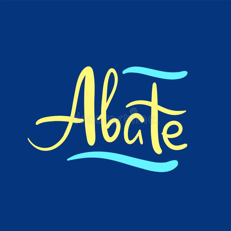 Abate Stock Illustrations – 145 Abate Stock Illustrations, Vectors ...