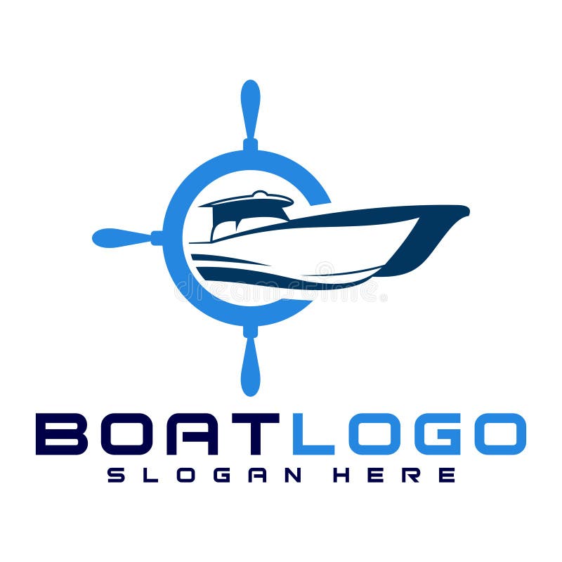 Speed Boat Logo Design Template ,Sea Boat Logo Design Concept ,Vector ...
