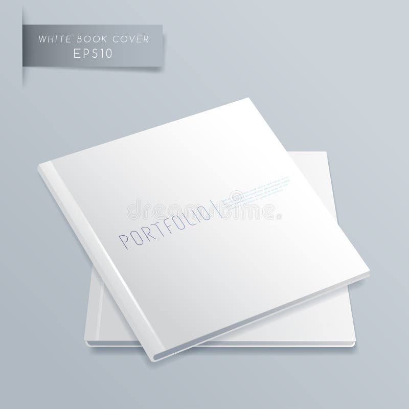 Hard Cover Book Template : Vector Illustration Stock Vector ...