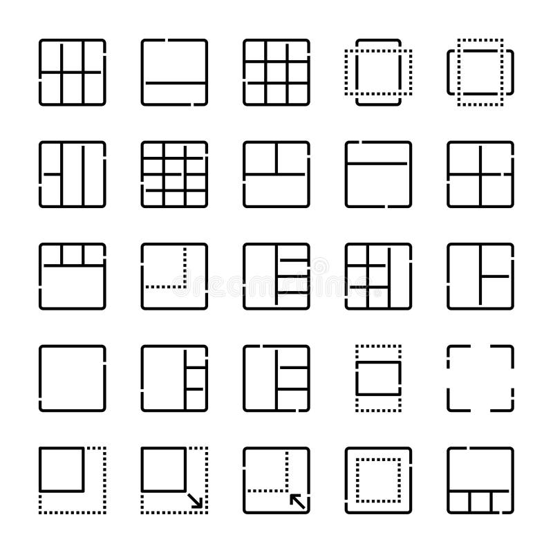 Nine Sections Stock Illustrations – 26 Nine Sections Stock ...