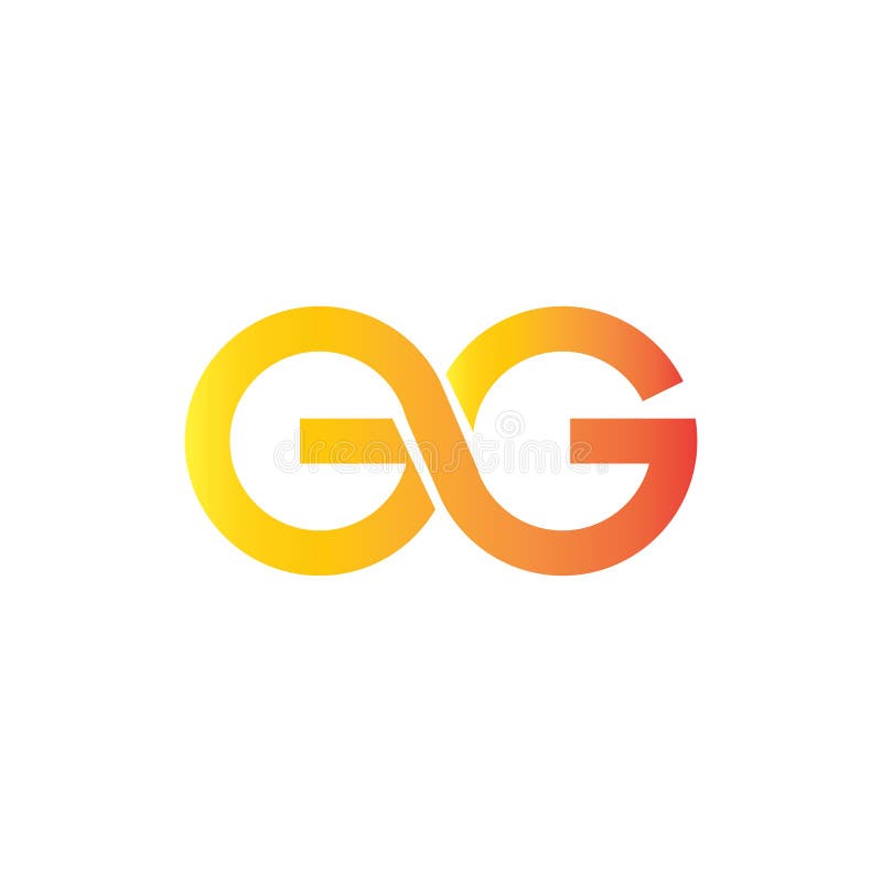 Initial Letter Gg Logo or G Logo Vector Design Template Stock Vector ...