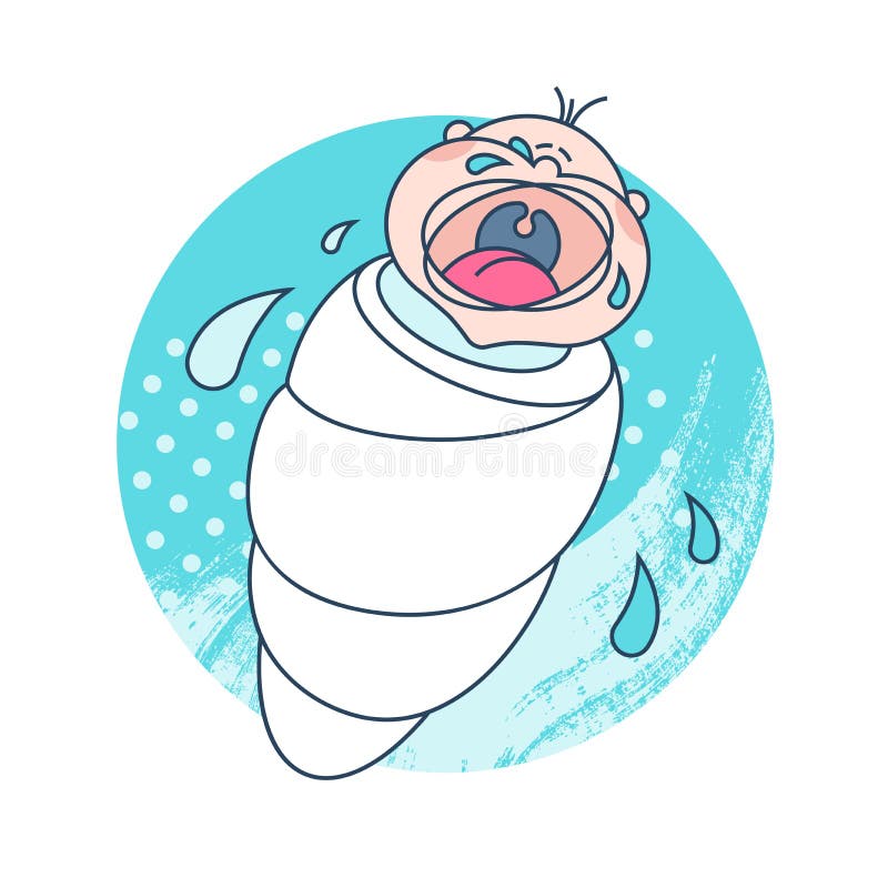 Baby Colic Stock Illustrations – 113 Baby Colic Stock Illustrations ...