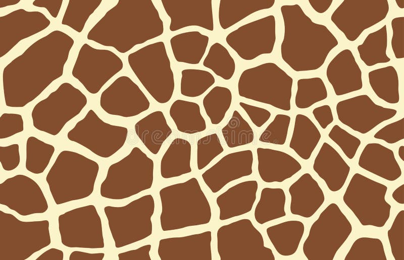 Giraffe Texture Seamless Background Stock Vector - Illustration of ...