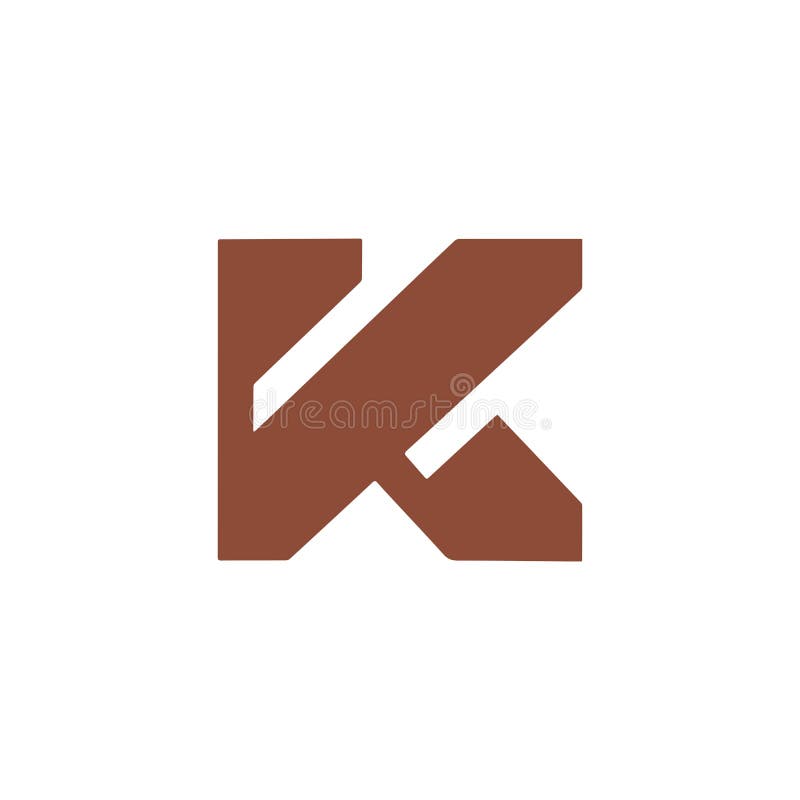 Initial Letter K Logo or Kk Logo Vector Design Template Stock Vector ...