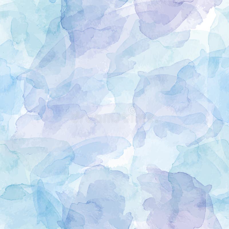 Vector Watercolour Seamless Pattern Stock Vector - Illustration of ...