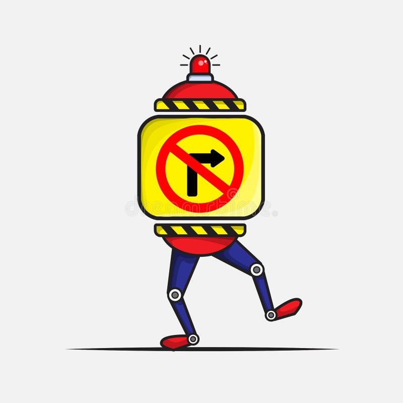Robot No Sign Stock Illustrations – 370 Robot No Sign Stock ...