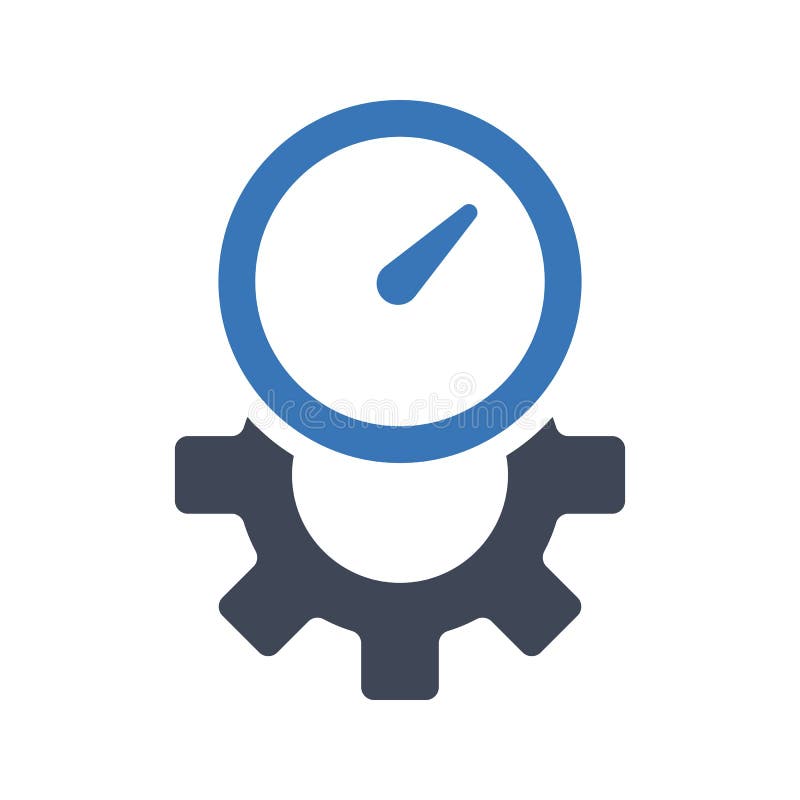 Time Management Icon Vector Graphics Stock Vector - Illustration of ...