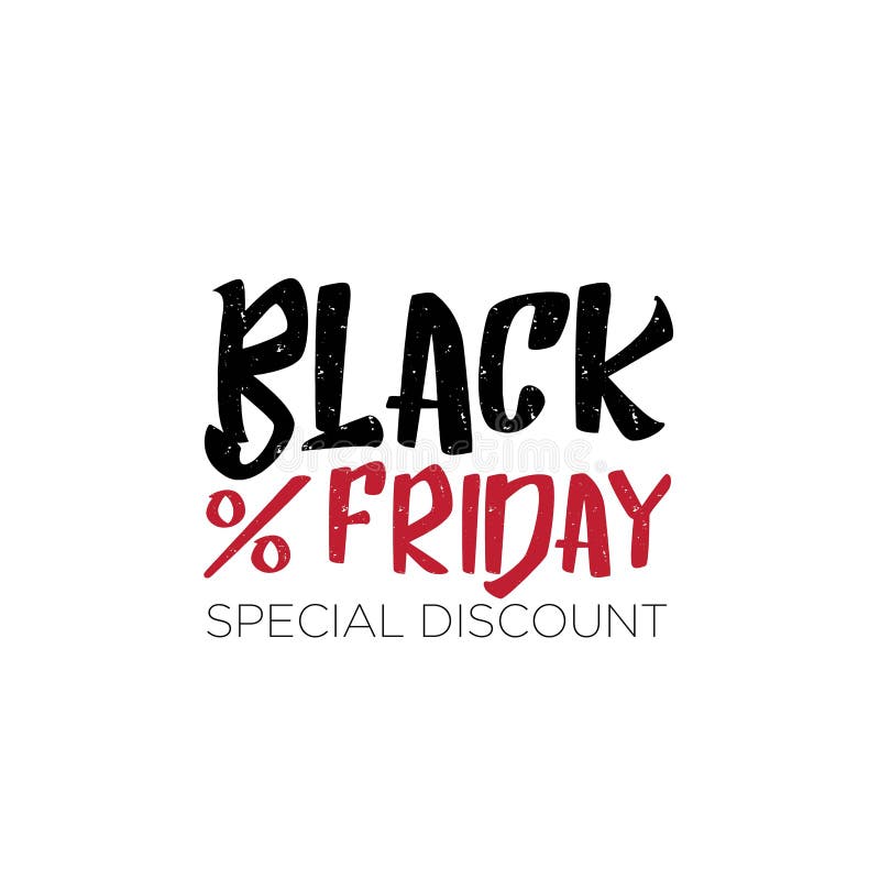 Black Friday Logo, Discount Sale Promo Sticker Label Stock Vector ...