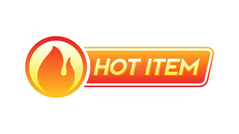 Hot Item Icon. Hot Sale. Hot Product. Badge Element. Custom Placement ...