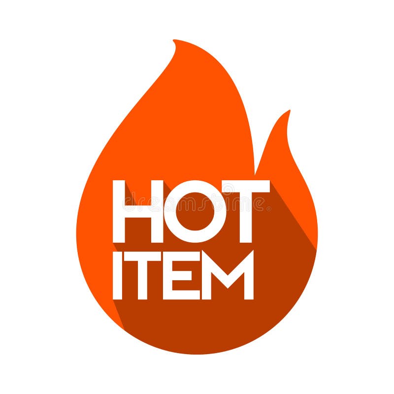 Hot Item Icon. Hot Sale. Hot Product. Vibranst Style Vector ...