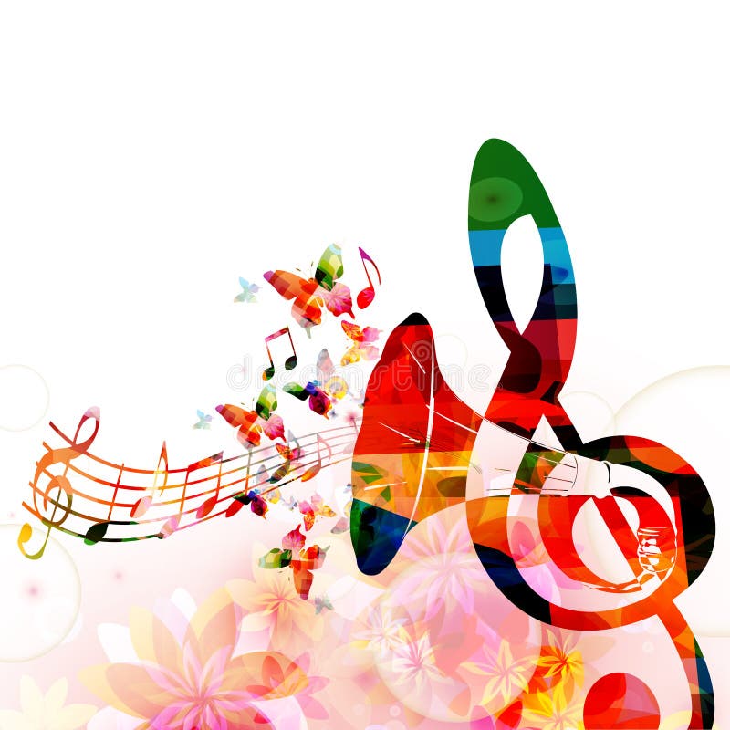 Colorful G Clef Stock Illustrations – 291 Colorful G Clef Stock ...