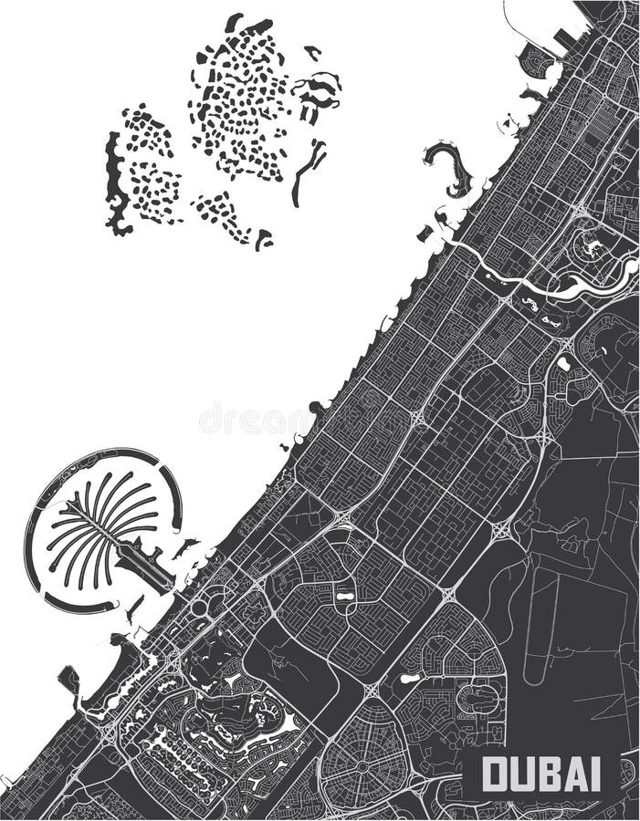 City Dubai Map Stock Illustrations – 793 City Dubai Map Stock ...