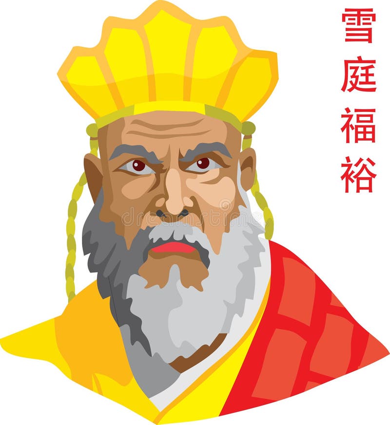 Xueting Fuyu Figure of Shaolin Kungfu Stock Vector - Illustration of ...