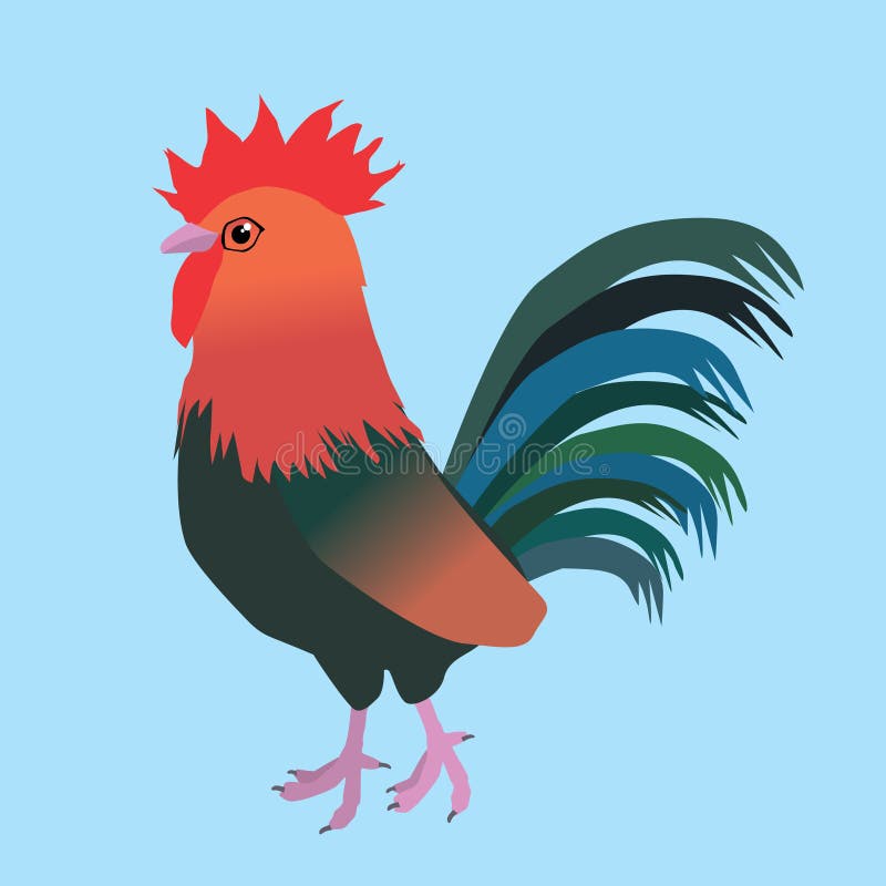 Welsumer Rooster Stock Illustrations – 3 Welsumer Rooster Stock ...