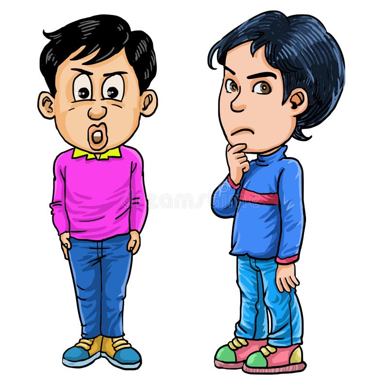 Shocking Boy Girl Stock Illustrations – 8 Shocking Boy Girl Stock ...