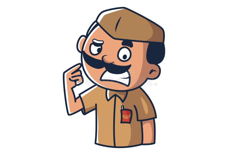 Angry Postman Stock Illustrations – 110 Angry Postman Stock ...