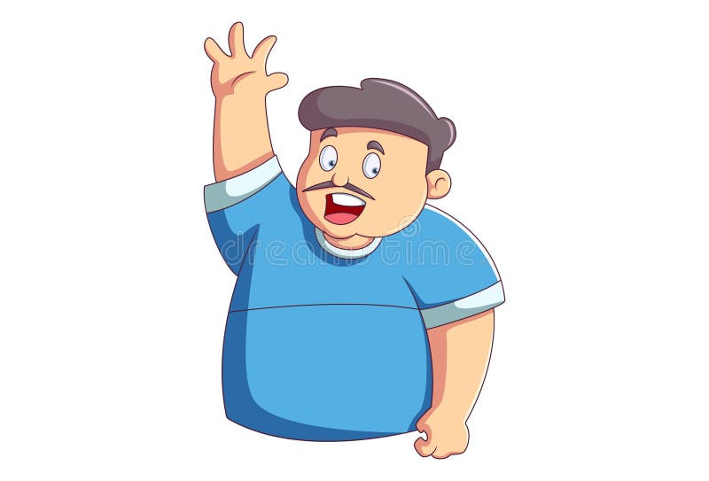 Cartoon Boy Saying Hi Stock Illustrations – 121 Cartoon Boy Saying Hi ...