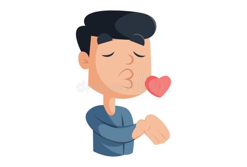 Flying Kiss Stock Illustrations – 877 Flying Kiss Stock Illustrations ...