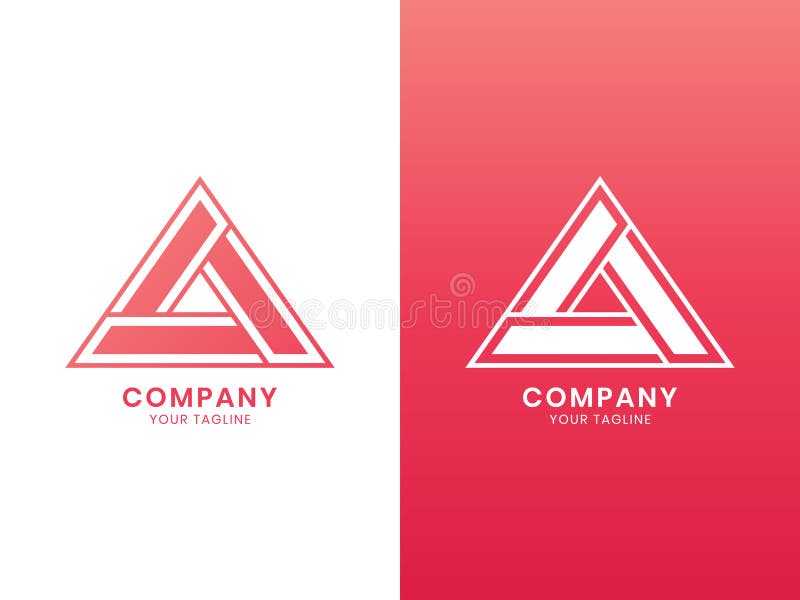 Modern Triangle Logo. for Personal or Business. Colorful Gradient ...