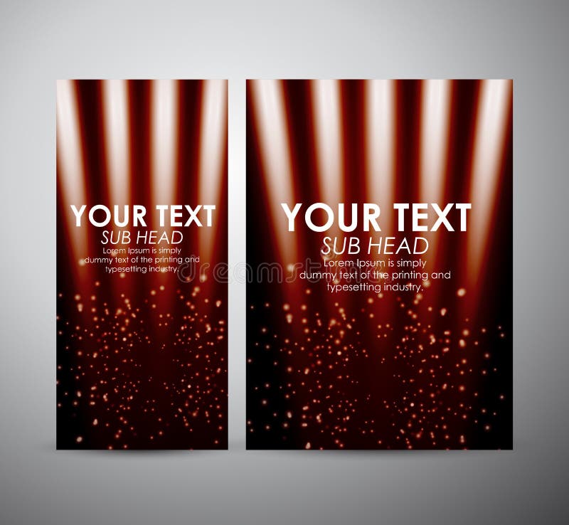 Abstract Shining Line. Graphic Resources Design Template Stock Vector ...