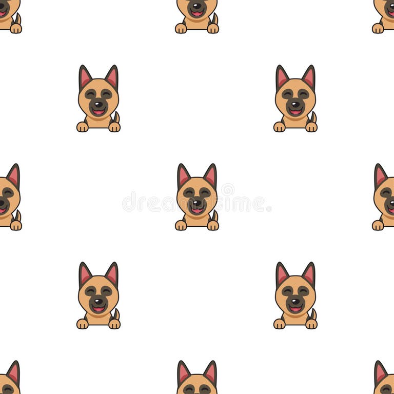 Funny German Shepherd Cartoon Stock Illustrations – 1,505 Funny German ...