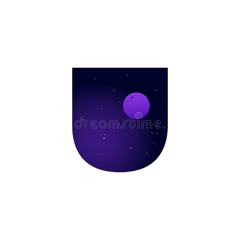 Initial Space Q logo stock vector. Illustration of modern - 190608881
