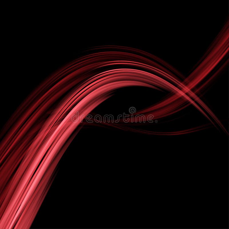 Abstract Red Lines Colors Motion Concept Stock Vector - Illustration of ...