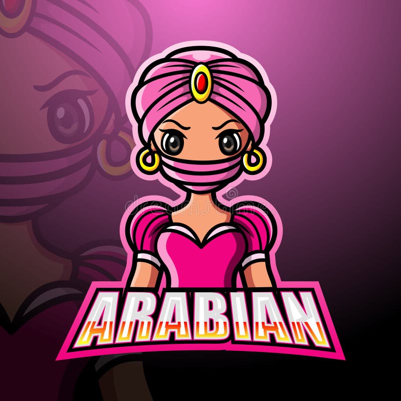 Girl Princess Gaming Logo Stock Illustrations – 35 Girl Princess Gaming ...