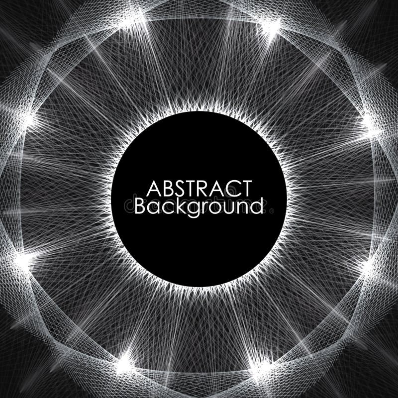 Abstract Lights Wave Pattern Technology Background. Abstract Futuristic ...