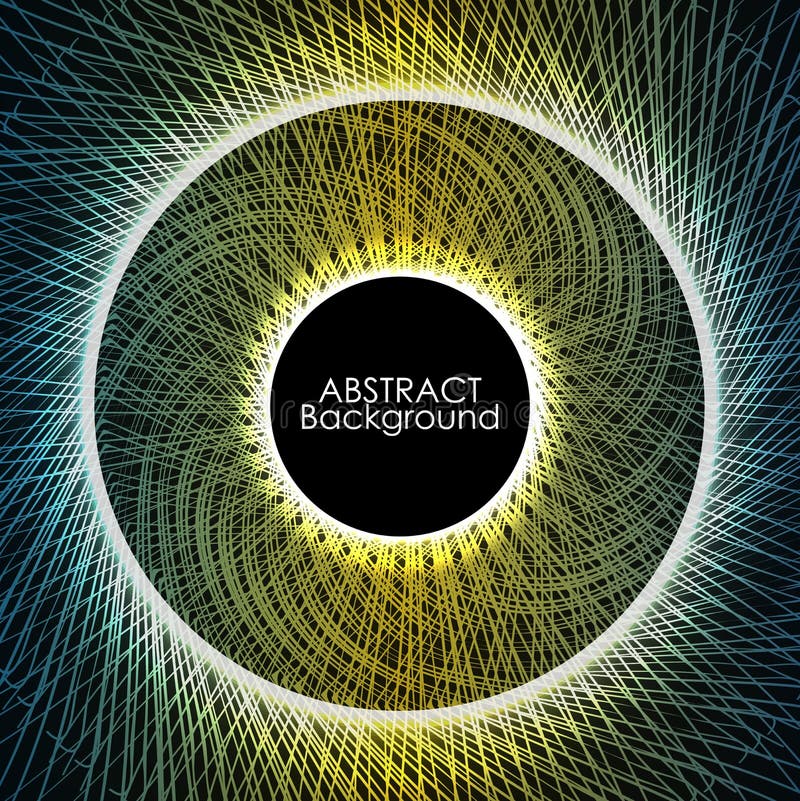 Abstract Lights Wave Pattern Technology Background. Abstract Futuristic ...