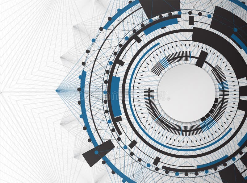 Abstract Digital Technology Background. Abstract Technology ...