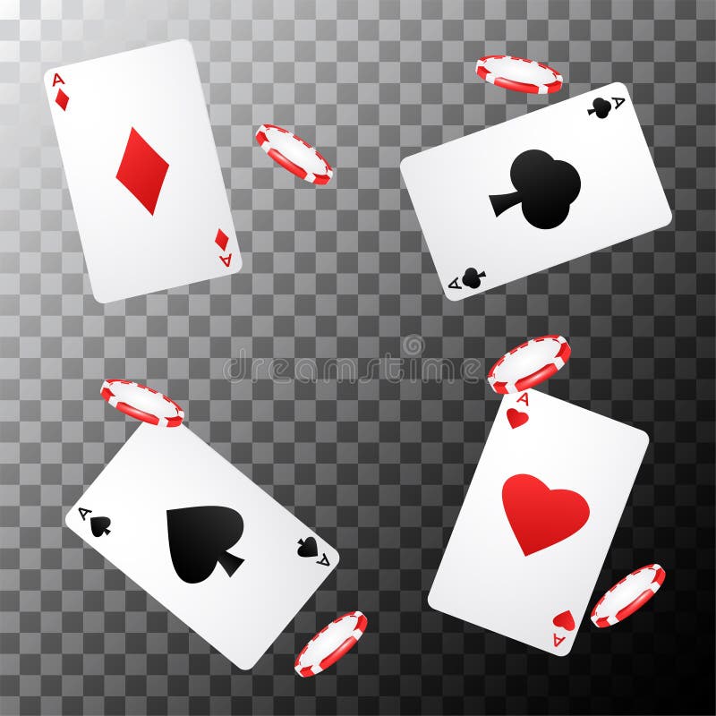 Playing Cards Flying Transparent Background Stock Illustrations – 11 ...