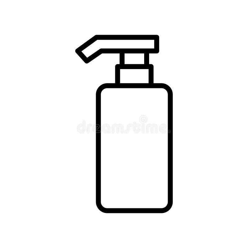 Shampoo Bottle Icon Vector Design Templates Stock Vector - Illustration ...