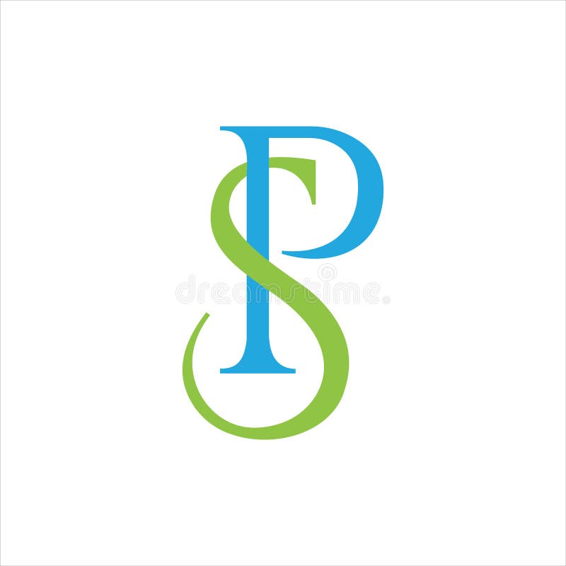 Initial Letter Sp Logo or Ps Logo Vector Design Template Editorial ...