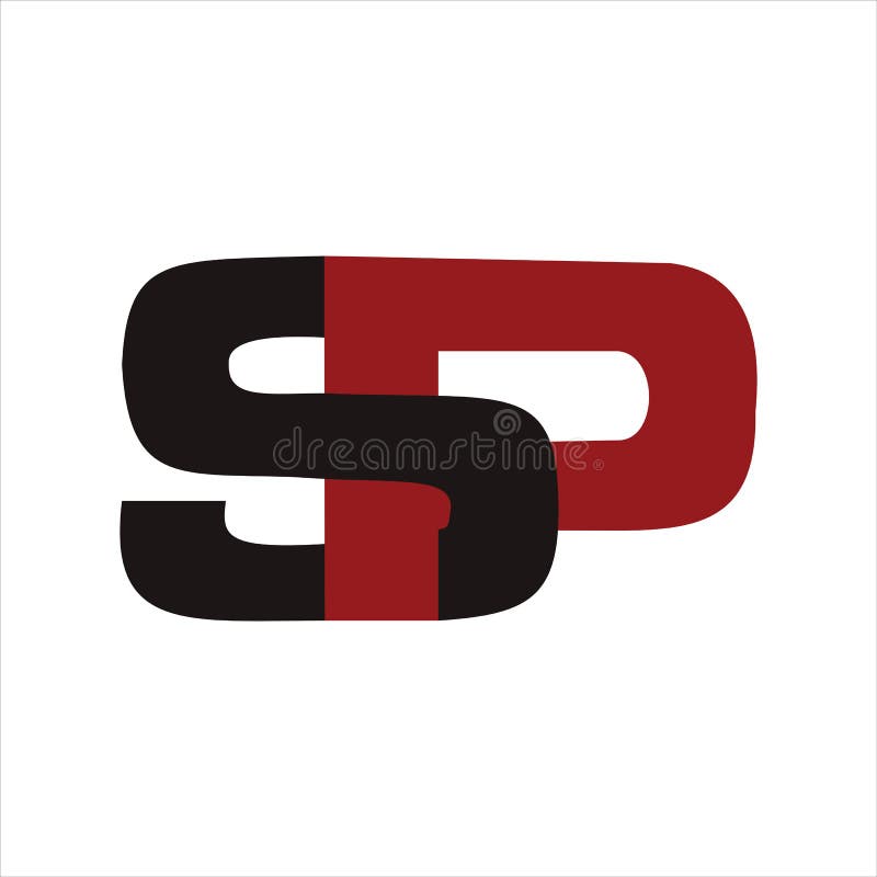 Initial Letter Sp Logo or Ps Logo Vector Design Template Editorial ...