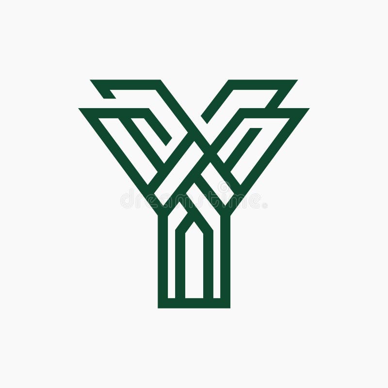 Initial Letter Y Logo or Yy Logo Vector Design Template Stock Vector ...
