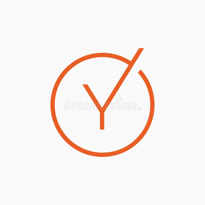 Initial Letter Y Logo or Yy Logo Vector Design Template Stock Vector ...