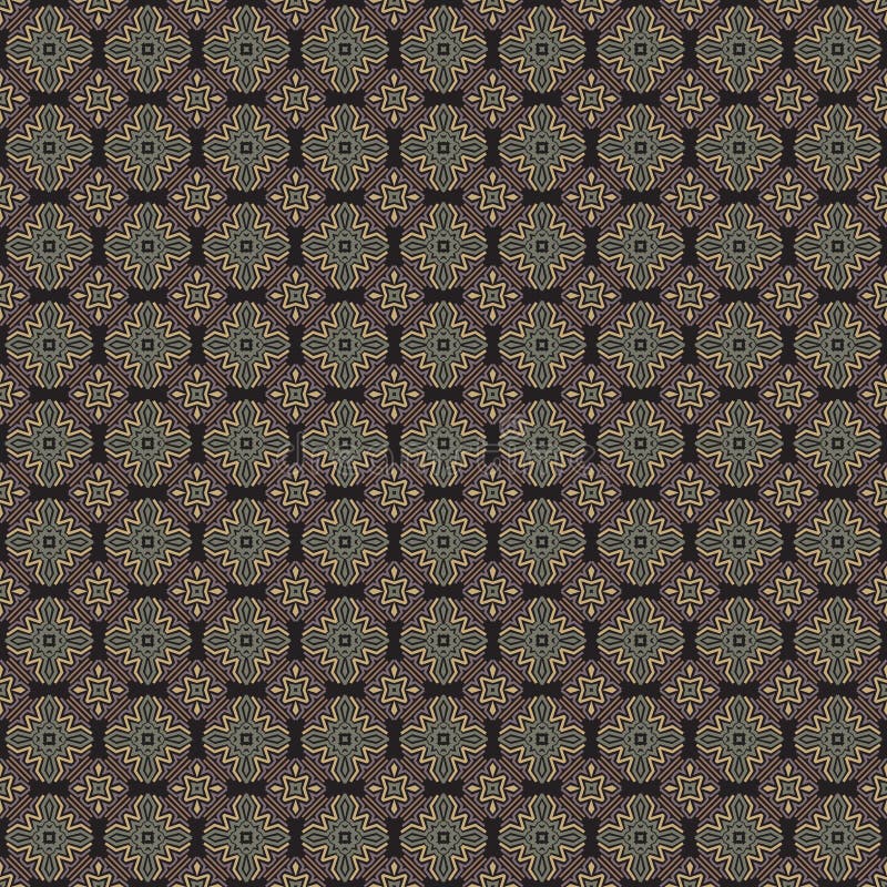 Abstract Traditional Ethnic Seamless Geometric Background Pattern ...