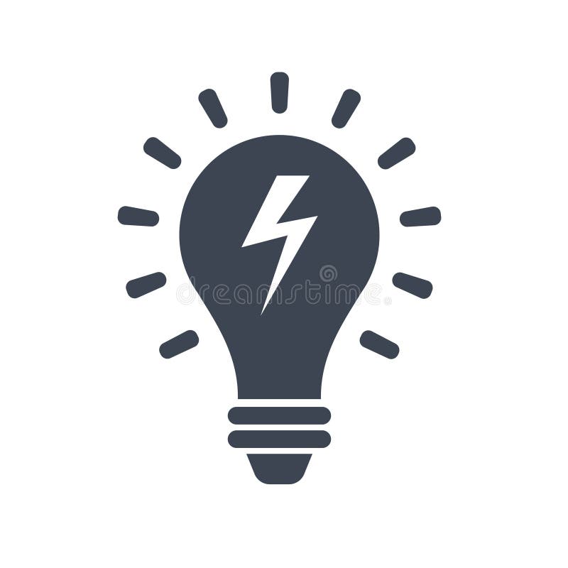 Energy Light Icon Vector Graphic, Light Sign, Light Symbol Stock Vector ...
