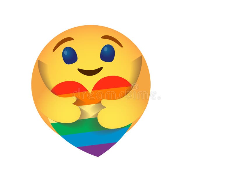 LGBT Community Symbol. Emoji, Emoticon Vector Stock Vector ...