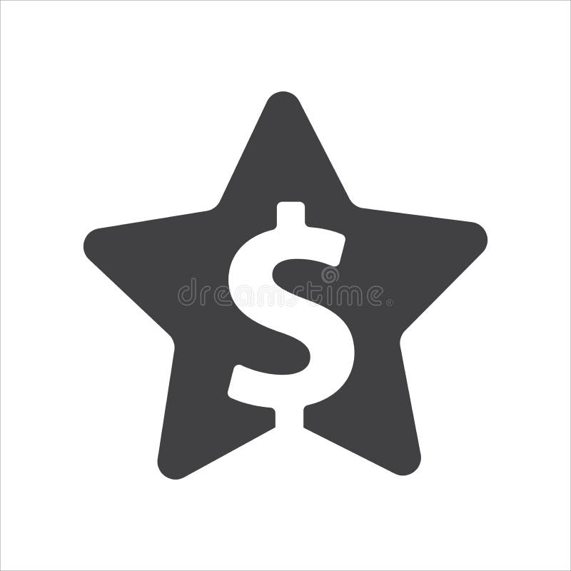 Dollar money star concept stock vector. Illustration of money - 24749221