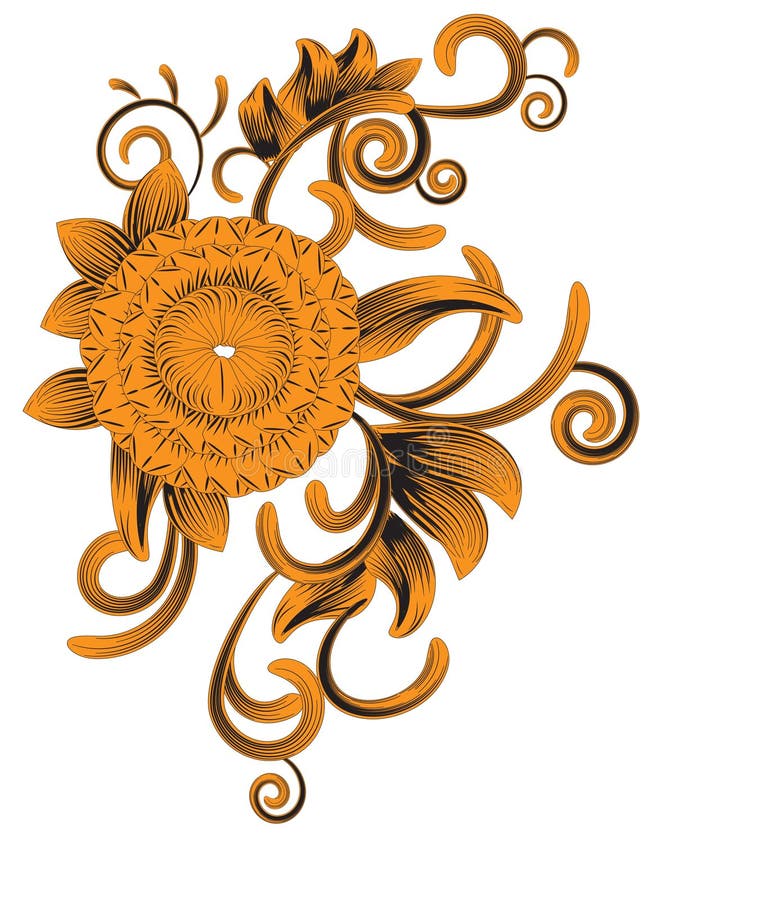 Curl design stock vector. Illustration of objects, graphic - 18353570