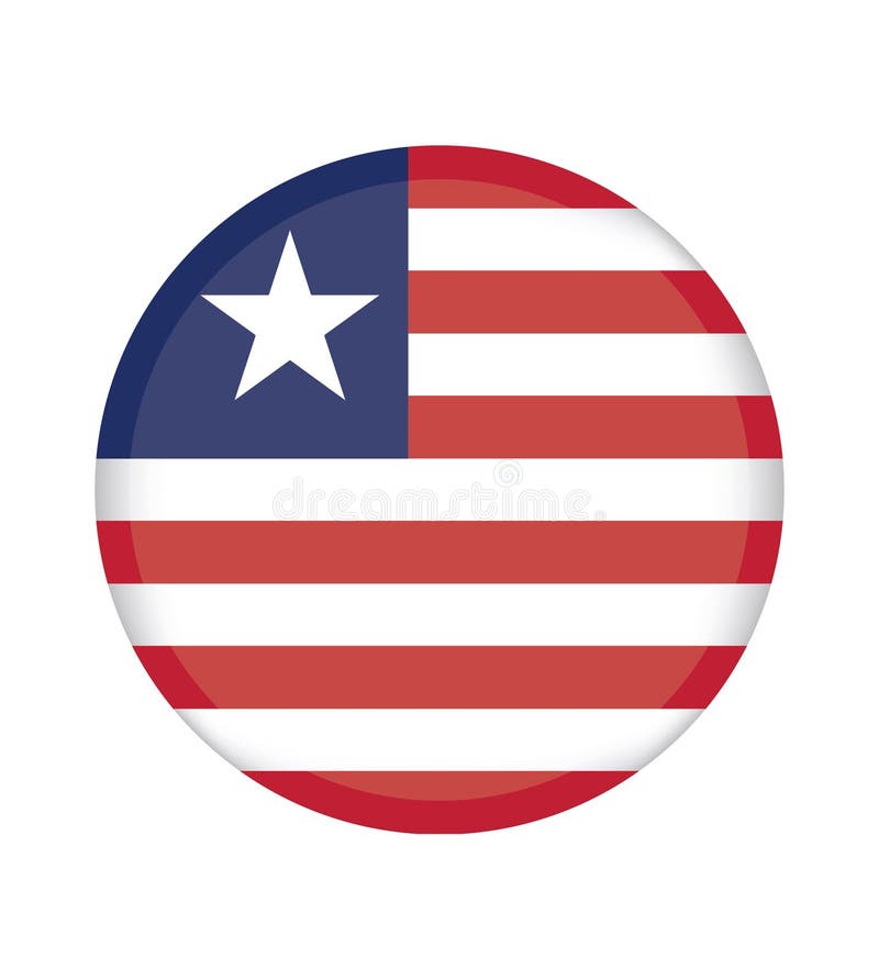 National Liberia Flag, Official Colors and Proportion Correctly ...