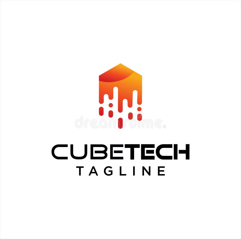 Cube Tech Logo Technology Digital Design Template. Hexagon Tech Logo Design Stock Vector. Box ...