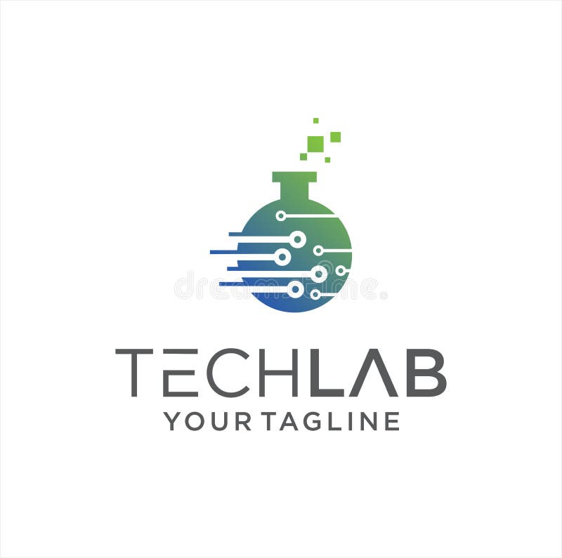Tech Lab Logo Design Vector Stock. Science Laboratory Logo Template ...