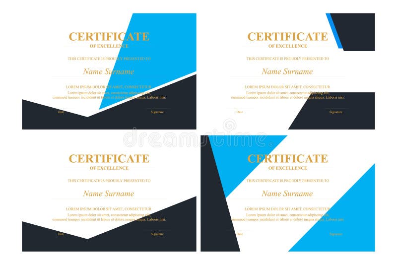 Business Card Template with Color Concept Modern Geometric Card Stock ...