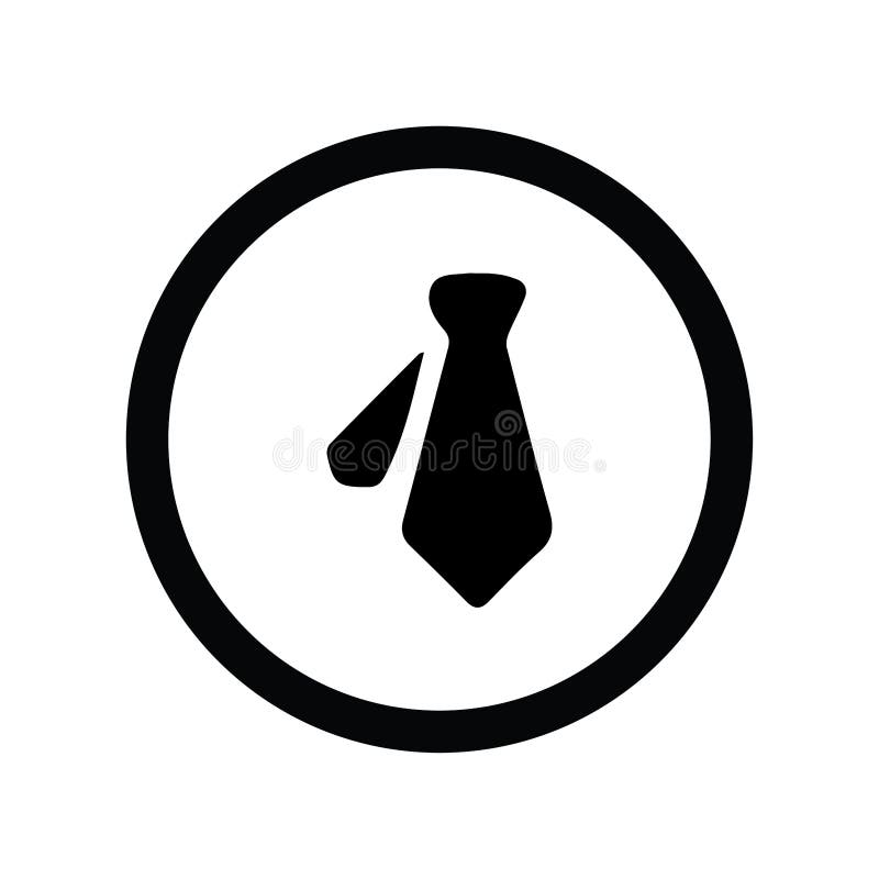 Man formal tie icon design stock vector. Illustration of element ...