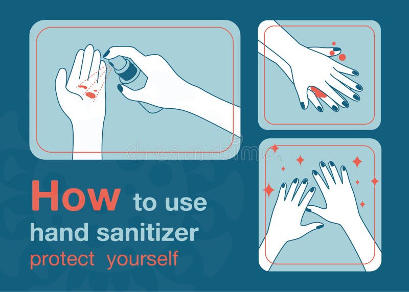 How To Use Hand Sanitizer Step by Step Instructions and Guidelines ...