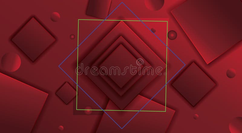 Modern Checkered Background with Blackish Red Color Stock Vector ...